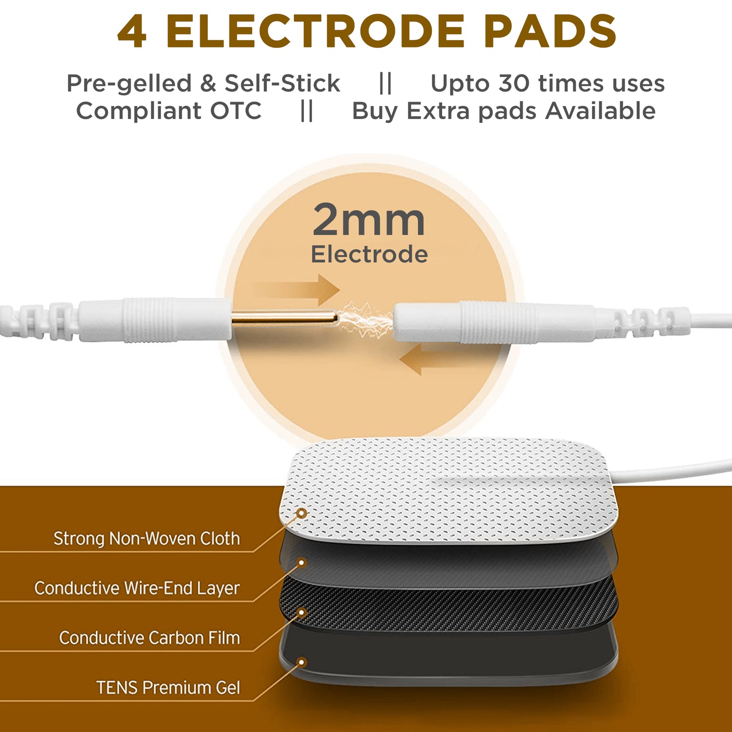 K-Life Ttd-101 Tens Therapy Device Battery Powered Electronic Nerve Si